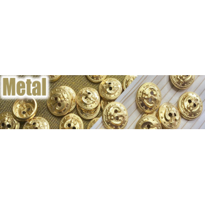 Metal Buttons Types and Models - Online Sale at Wholesale Price