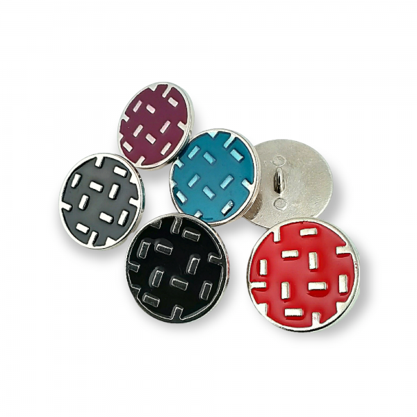 Enameled Metal Button Models - Coat and Jacket Shank Button Metal ...