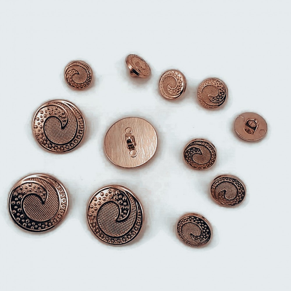 Gold Plated Button Sets - Trench Coat and Jacket Button Set of 12pcs ...