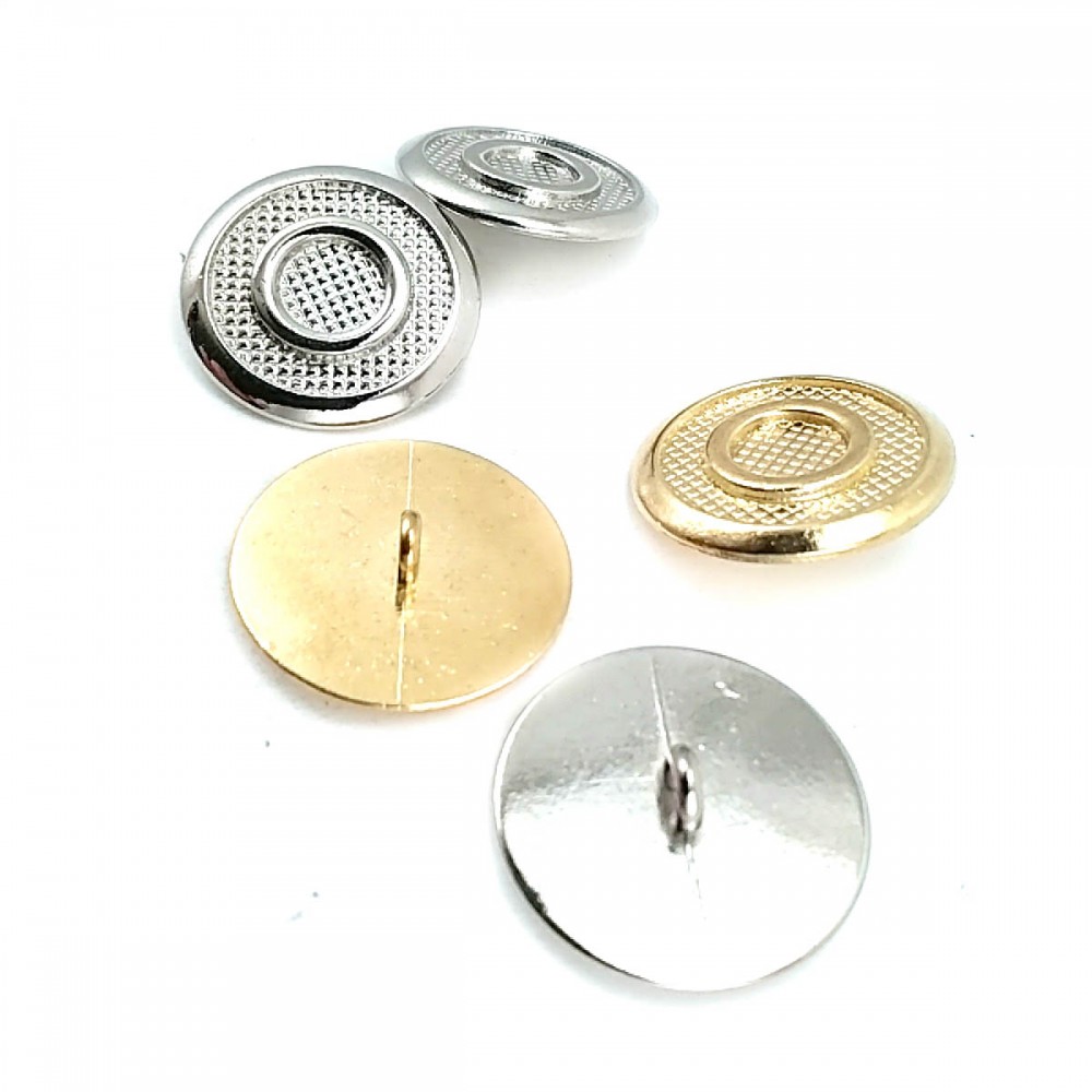 Metal Buttons - 23 mm Metal Shank Buttons Manufacturing and Sales