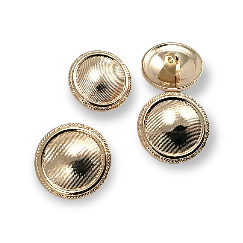 Shank Metal Button Types - Shank Button Decorative Patern 26 mm - 42 L