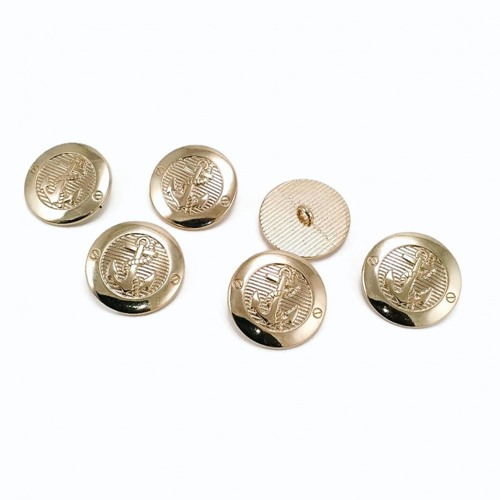 Gold and Rose Gold Blazer Buttons - Gold Crest 6 pcs Blazer Jacket ...
