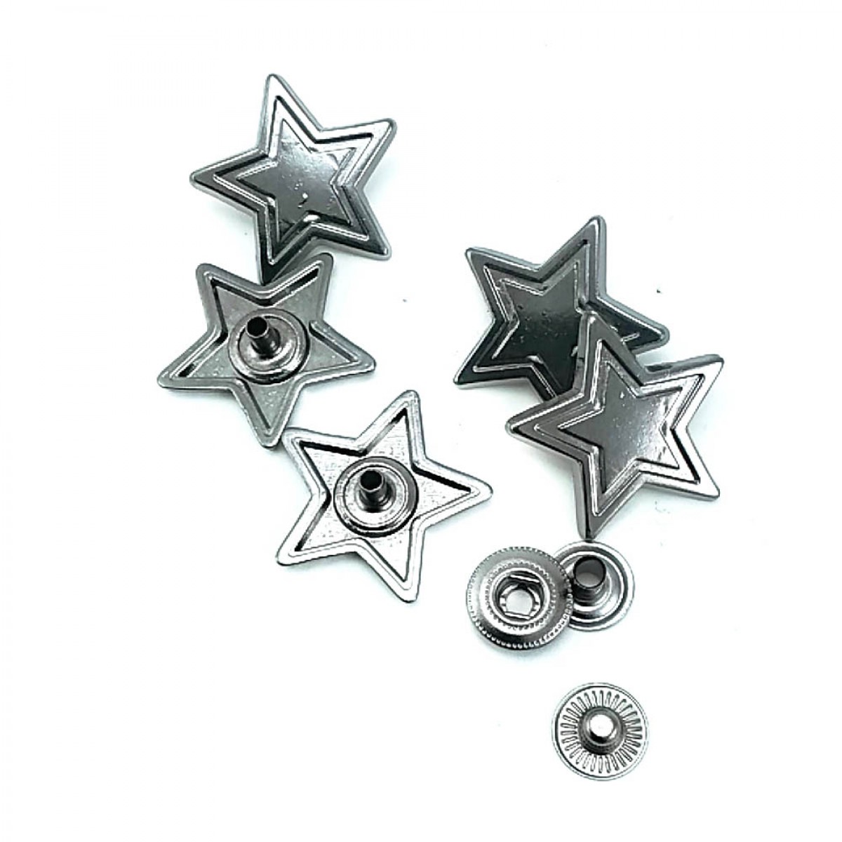 Star Shaped Snap Button24 mm - 38L | Online Snap Button Sale