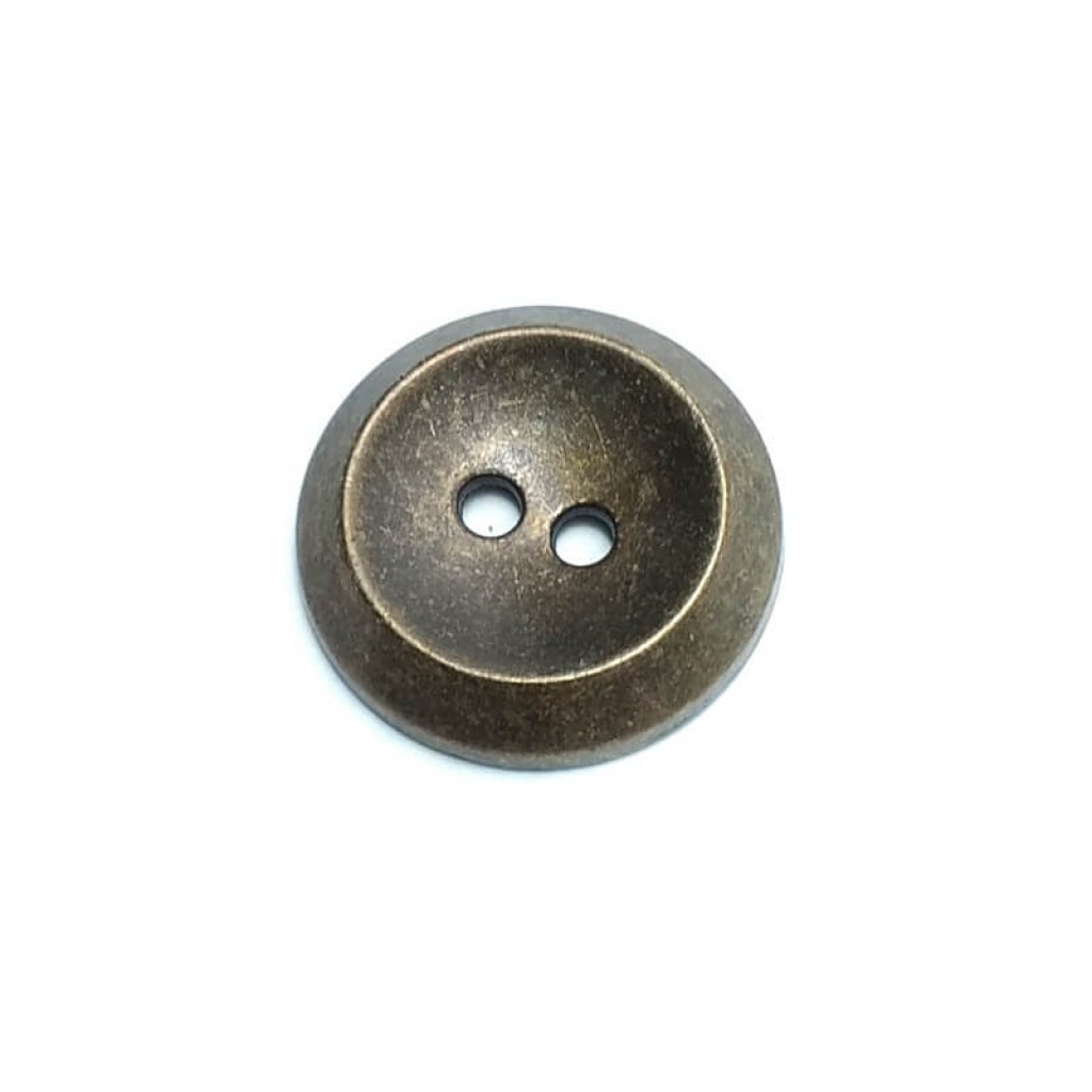 Two Hole Button Plain Hollow Design 22 mm - Sewing Button Models