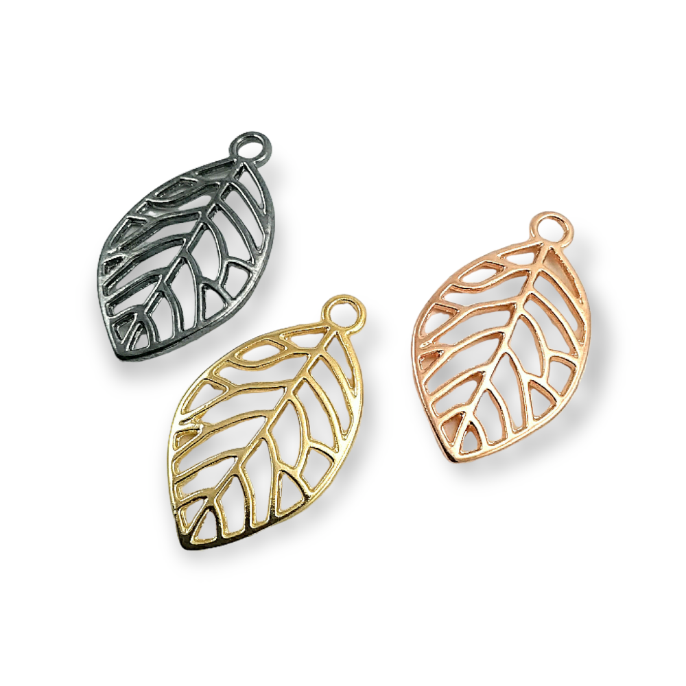 Zipper Pulls - Metal Zipper Pullers Bag Sweater Jacket Leaf Shape 32 mm ...