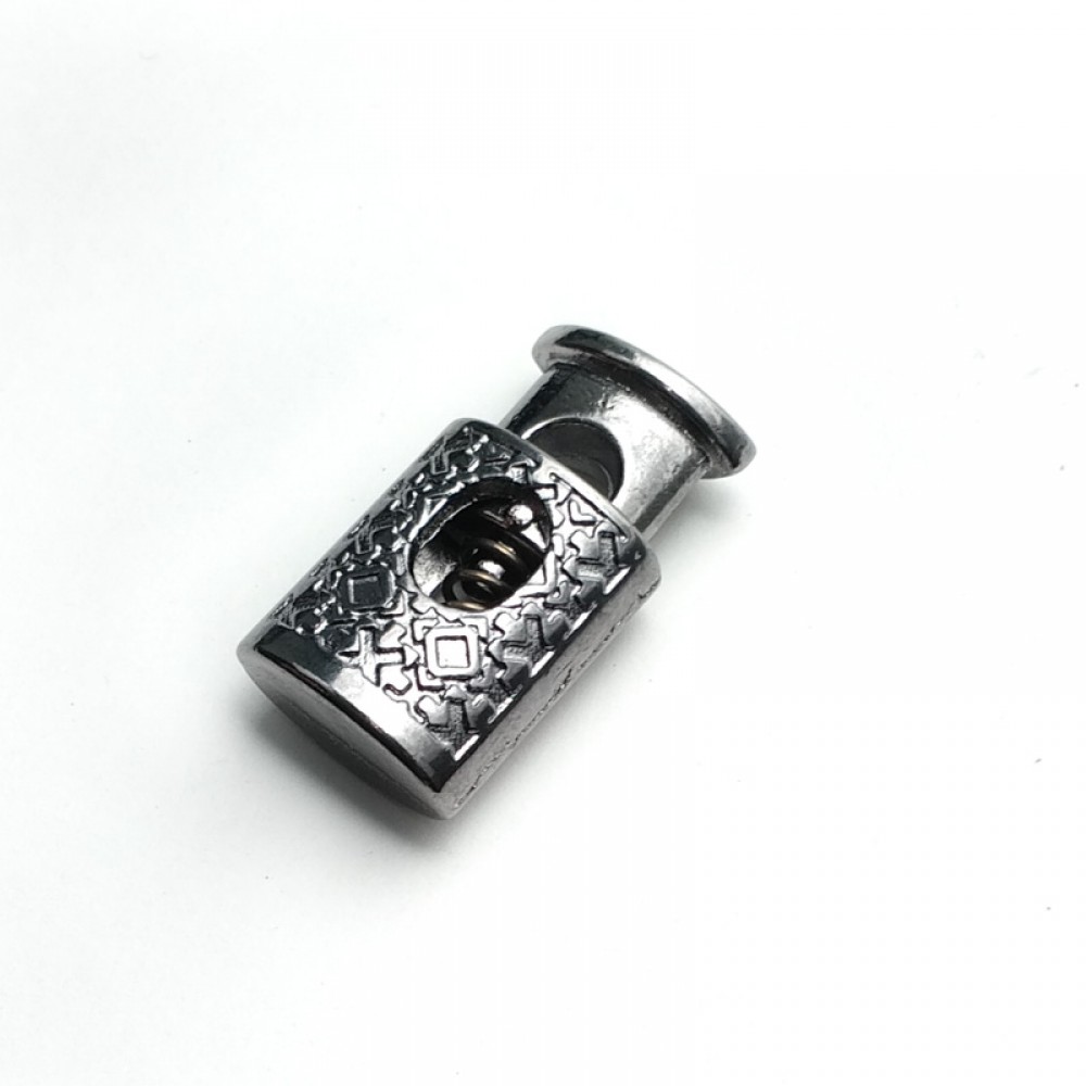 Metal Stopper - One Hole Cord End 22 mm - Textile Metal Accessories