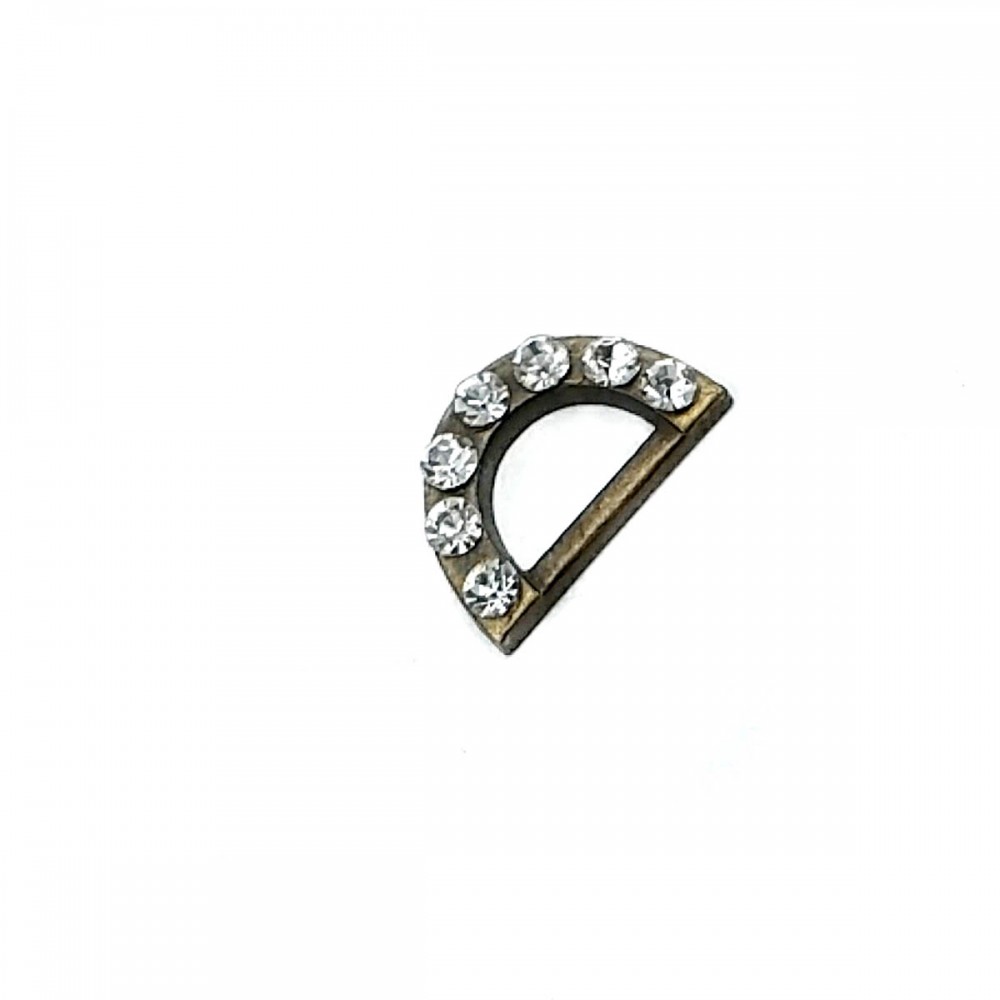 D Buckle Sale | Stone Metal D Buckle E 12 mm