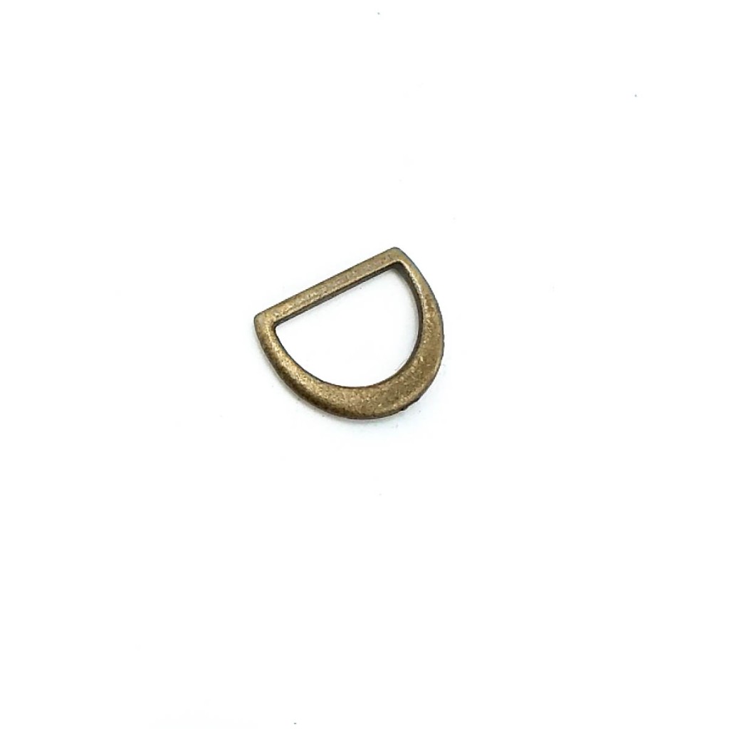 Metal D Buckle | 15 mm Classic Metal D Buckle