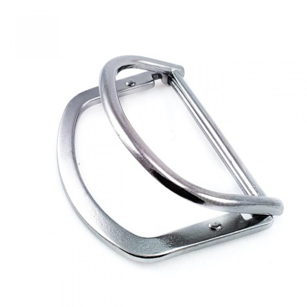 Double Ring D Buckle Belt and Adjustment Buckle 41 mm
