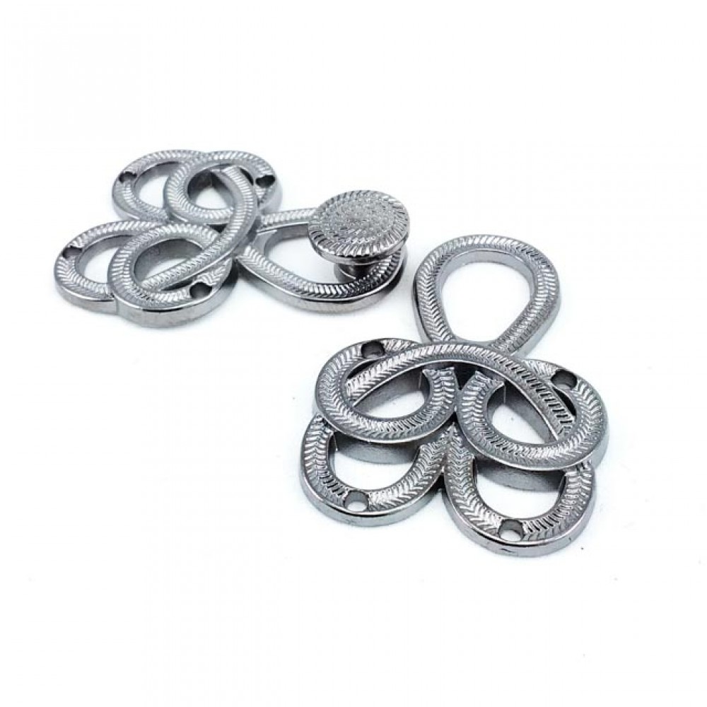 Snap-on Aesthetic and Stitched Buckle - Decorative Snap Buckle