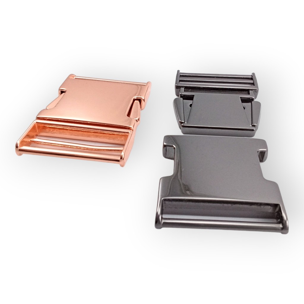 Snap Buckle - 40 mm Metal Snap Buckle - Side Press Buckle E 2267