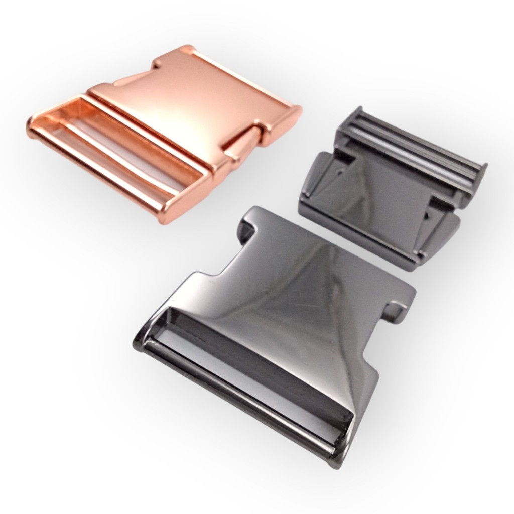 Snap Buckle - 40 mm Metal Snap Buckle - Side Press Buckle E 2267