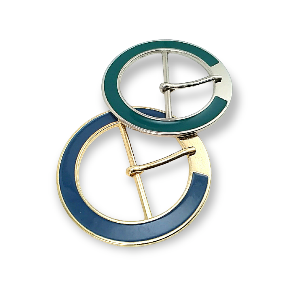 Ring Buckle - Metal Ring Buckle 3 cm Center Bar Buckle - Wholesale