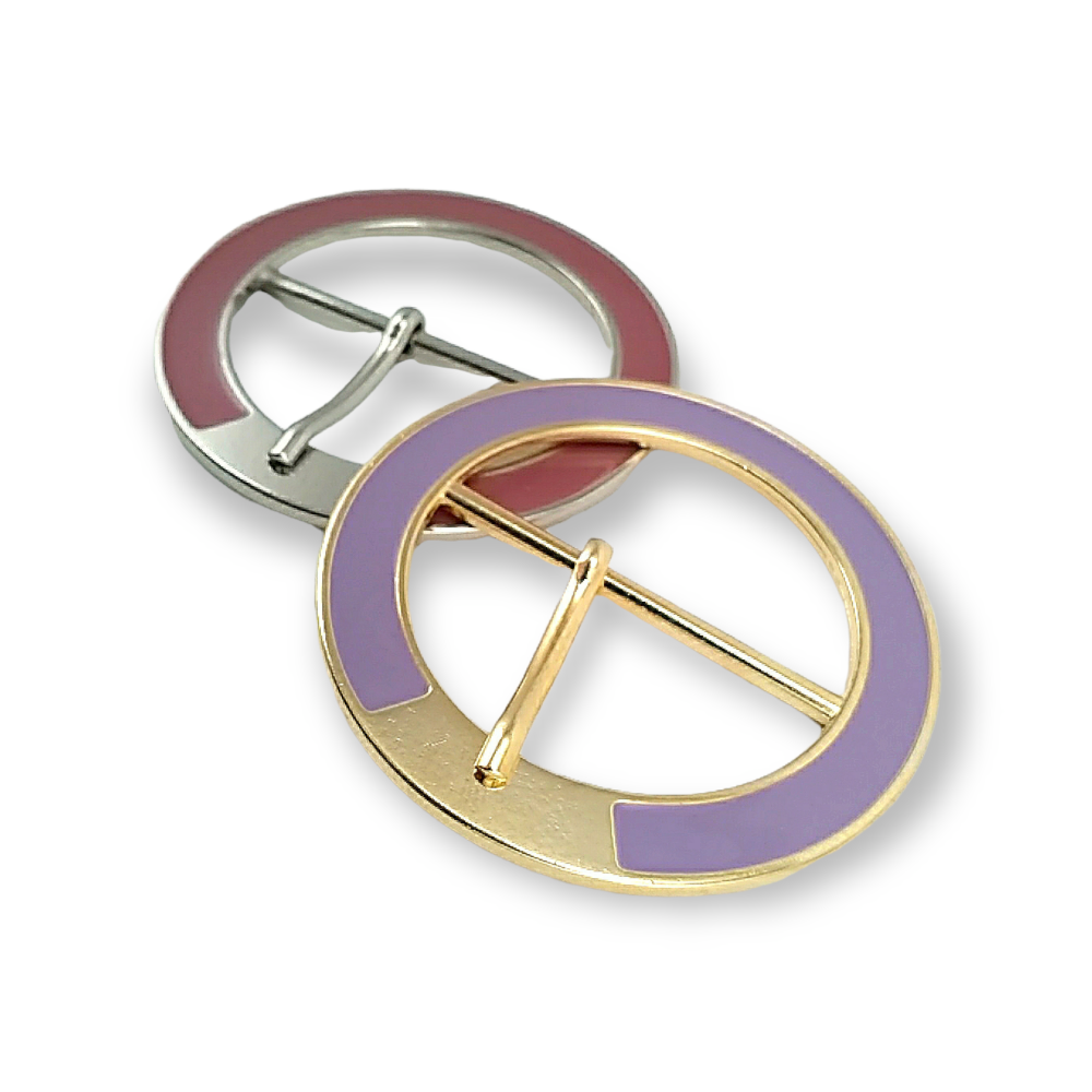 Ring Buckle - Metal Ring Buckle 3 cm Center Bar Buckle - Wholesale