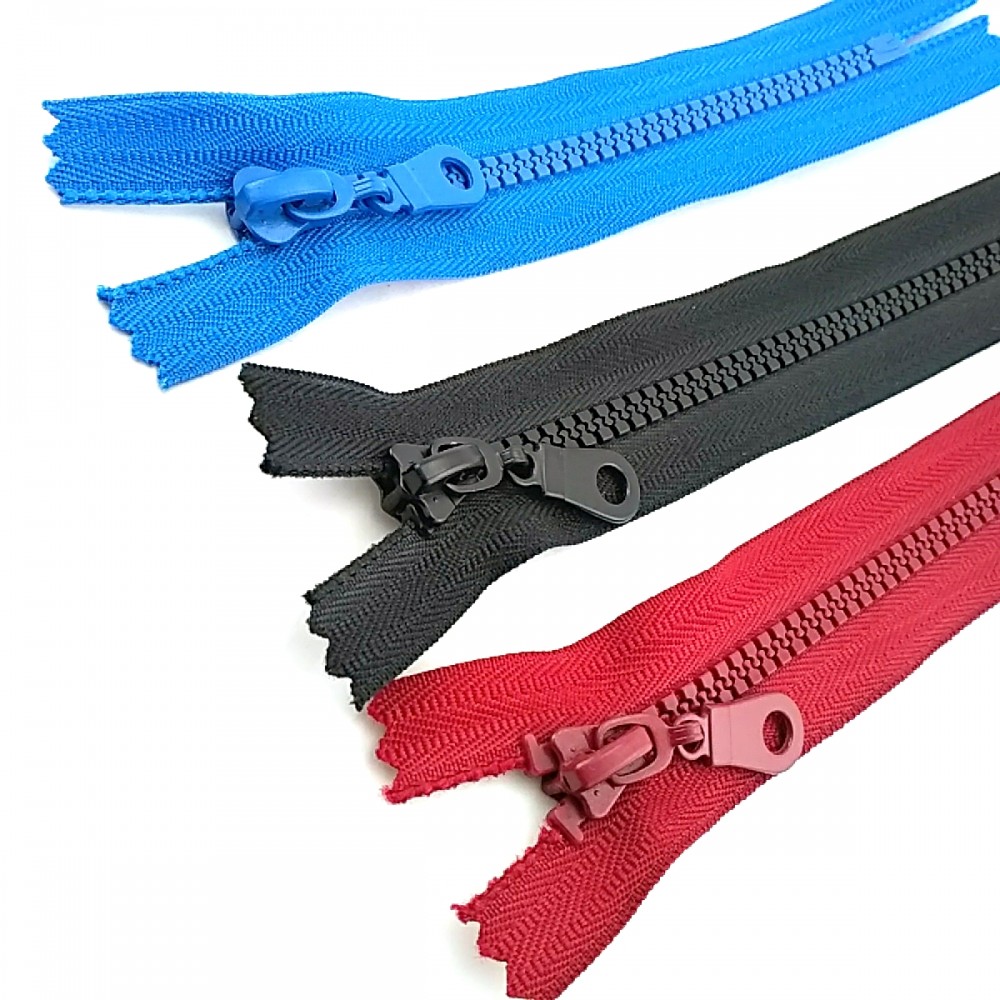 Chunky Plastic Teeth Zip Closed End 16 cm 6,3 inch - Chunky Zipper Types