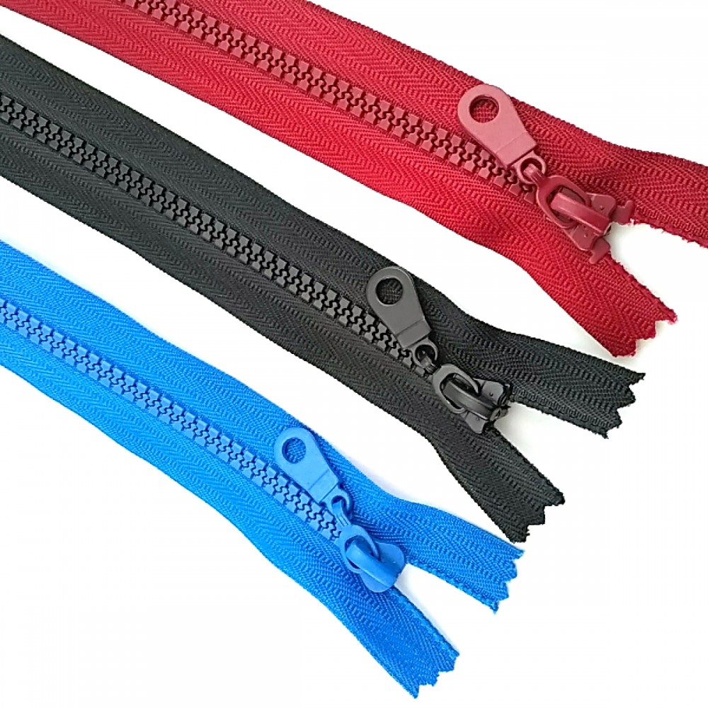 Chunky Plastic Teeth Zip Closed End 16 cm 6,3 inch - Chunky Zipper Types