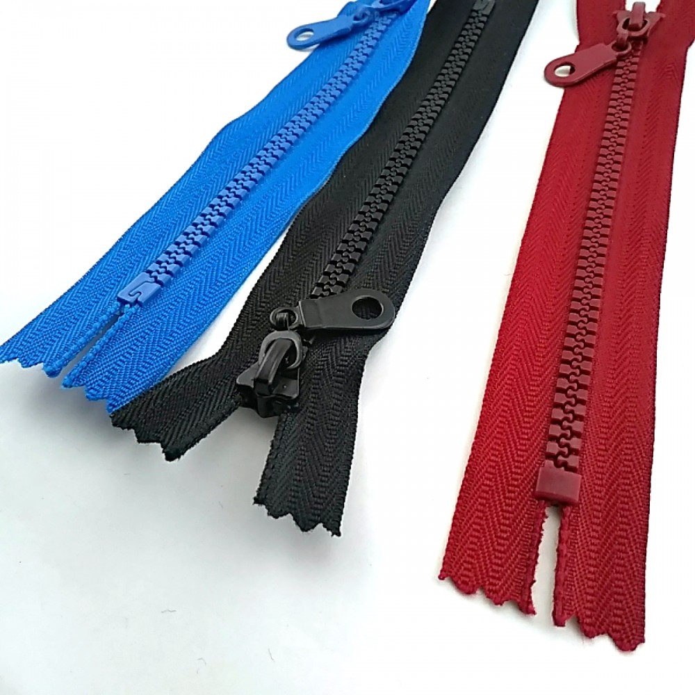 Chunky Zipper Types - Chunky Plastic Teeth Zip Closed End 18 cm 7,09 inch